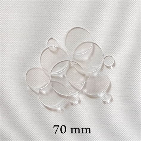 Plexiglass 2mm Bases Round 70 Mm Gaspez Arts Fantasy Football