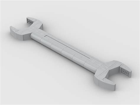 Lego Moc Wrench By Matyo Rebrickable Build With Lego