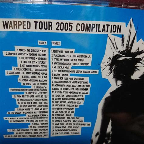 Yahooオークション コンピレーション アルバム 「warped Tour 2005