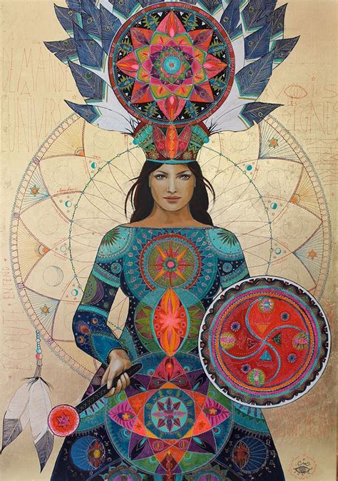 Shamanic Drumming Shamanic Artist Caroline Manière