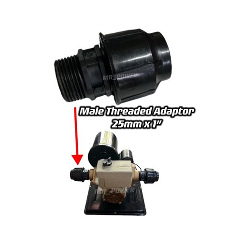 Poly Fitting Poly Pipe Socket Mta 25mm X 1”25mm X 25mm Socket25mm