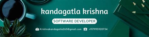 Kandagatla Krishna Hyderabad Telangana India Professional Profile Linkedin