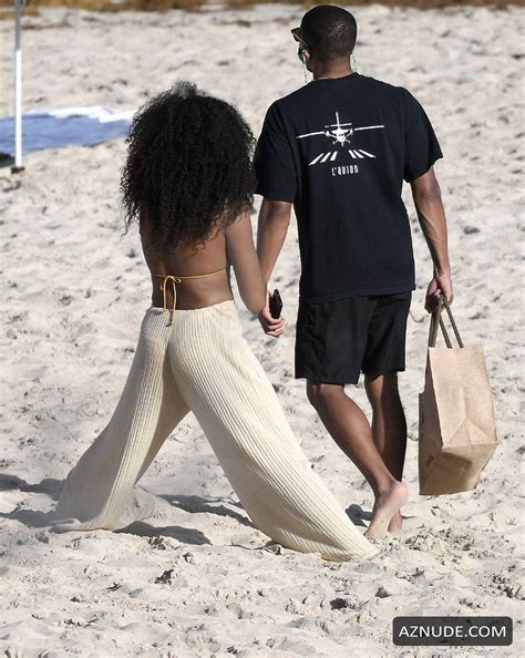 Aoki Lee Simmons Sexy Enjoying A Day On The Beach In St Barths Aznude