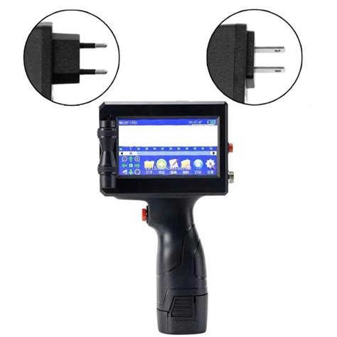 ☟254mm Handhelds Thermal Jet Inkjet Printers For Code Barcodes