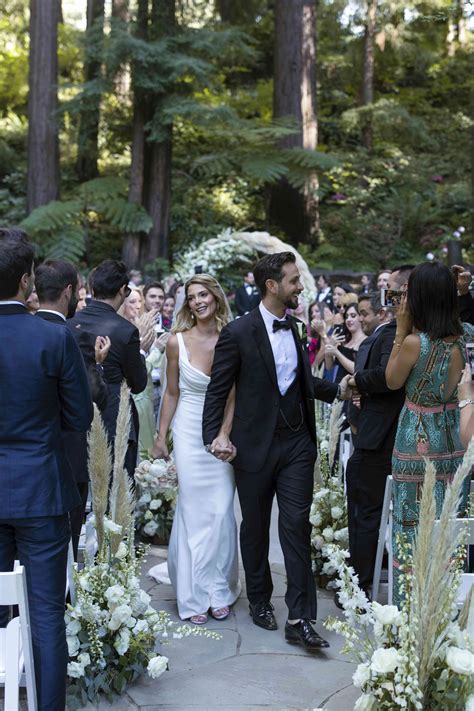 Ashley Greene And Paul Khourys Wedding A Stunning Evening In The Redwoods