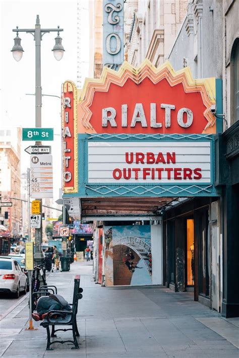 Rialto Theater Editorial Image Image Of Downtown Vehicle 261749410