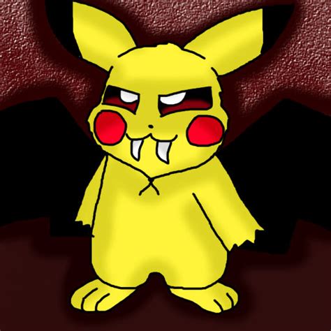 Vampire Pikachu By Wolflover12321 On Deviantart
