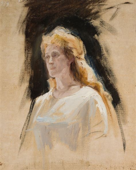 Sieglinde Sketch For The Portrait Of Adelajda Bolska Actress Artvee