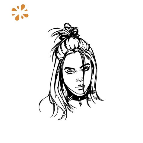Billie Eilish Svg Famous People Svg Billie Eilish Billie Inspire