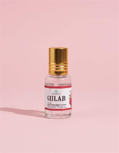 Aesthetic Gulab Attar Pure Rose Floral Attar Long Lasting Natural