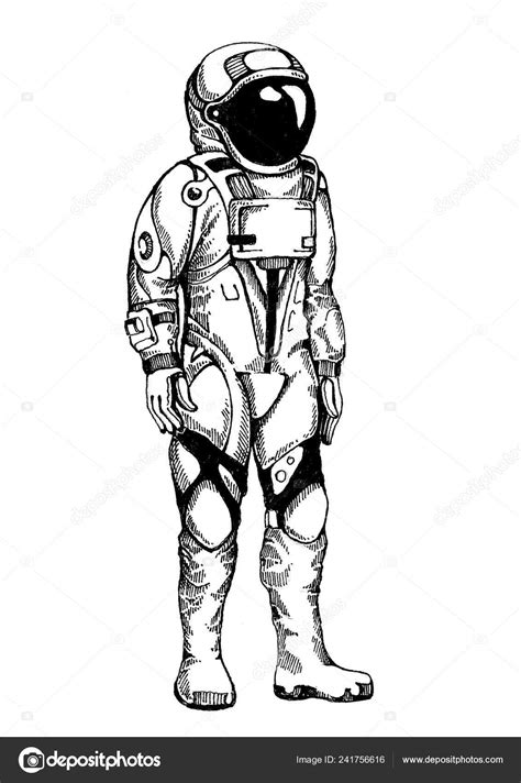 Astonaut Character For T Shirt Design Tattoo Stock Illustration By ©helen F 241756616