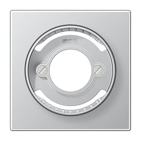 Placa Para Mecanismos Señalizacion Serie Ls990 Jung Al2937 Aluminio