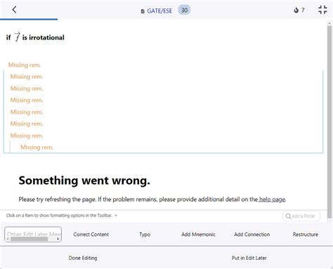 Edit This Rem Now Isnt Working Bug Reports Remnote