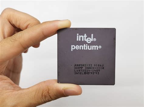 Intel Pentium 1 Processor Computers And Tech Parts And Accessories