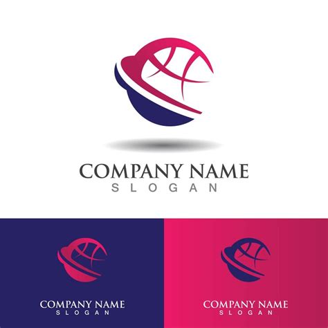 Premium Vector Abstract Globe Circle Logo Design Vector Isolated On White Background