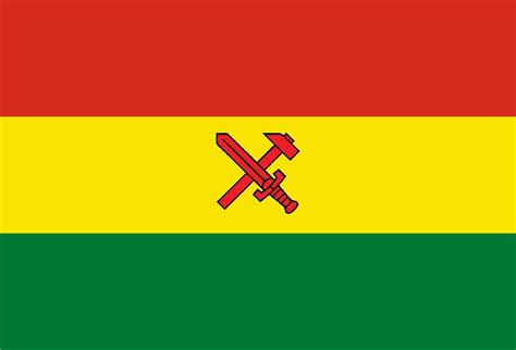 Bolivian Fascist Totalist Flag Rflags