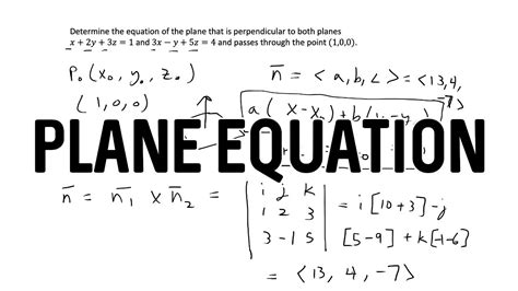 Perpendicular Planes