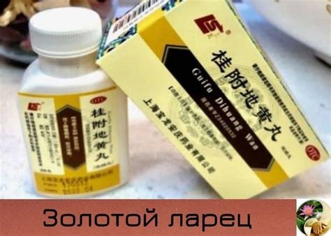Гуй фу ди хуан вань (Цзинь гуй шэнь ци вань) – знаменитые пилюли ...