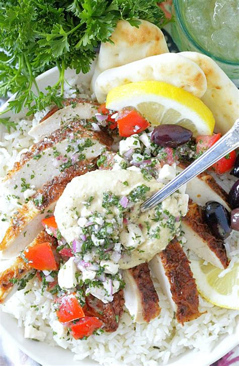 Greek Chicken Rice Bowls Foodtastic Mom