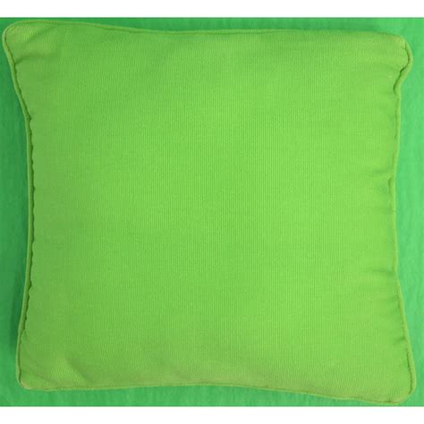 red and green hand stitched zig zag pillow