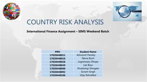 Country Risk Analysis Pptx Stocks And Bonds Personal Investing