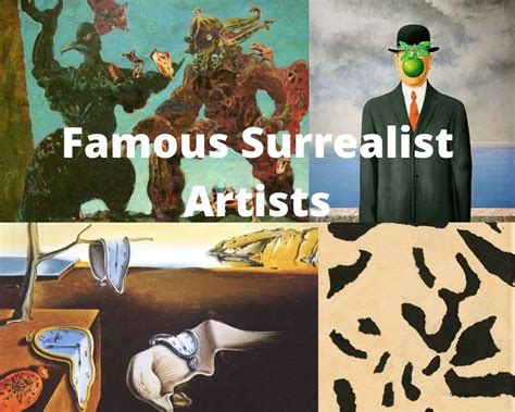 11 Most Famous Surrealist Artists Artst