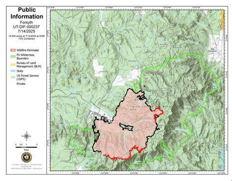 Forsyth Fire Update Crews Push Containment As Southern Edge Remains