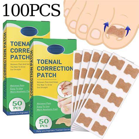 Treatment Ingrown Toenail Corrector Stripsfitmedify Nail Patches With