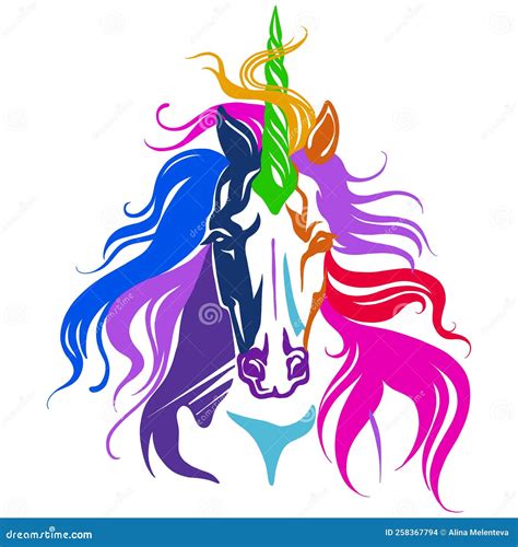 Unicorn Color By Number Coloring Page Design Unicorn Story Tailing