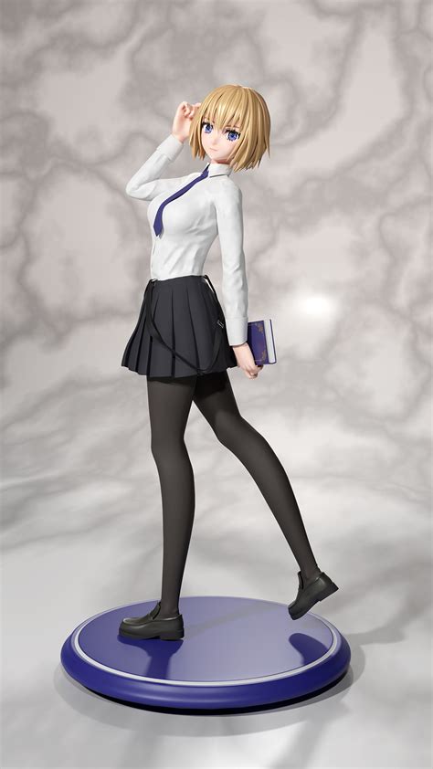 Fate Grand Order Jeanne Ruler Blender 3d Model By Einheit00 On