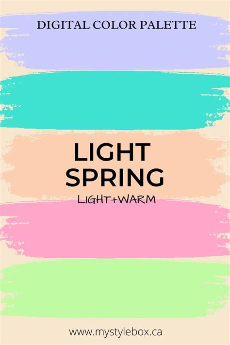Light Spring Season Guide Color Palette And Fashion Tips