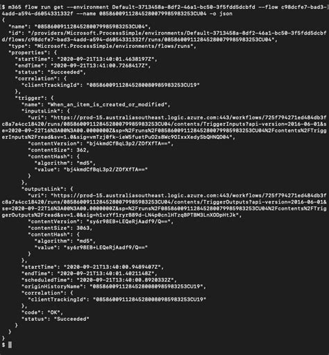 Question Difference Between M365 Flow Run Get And Run History Csv Export In Power Automate