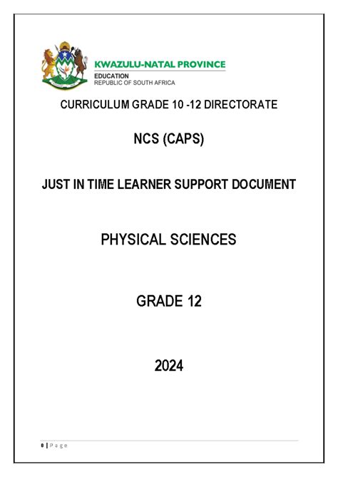 2024 Complete Doc For Printing Phsc Final Curriculum Grade 10 12