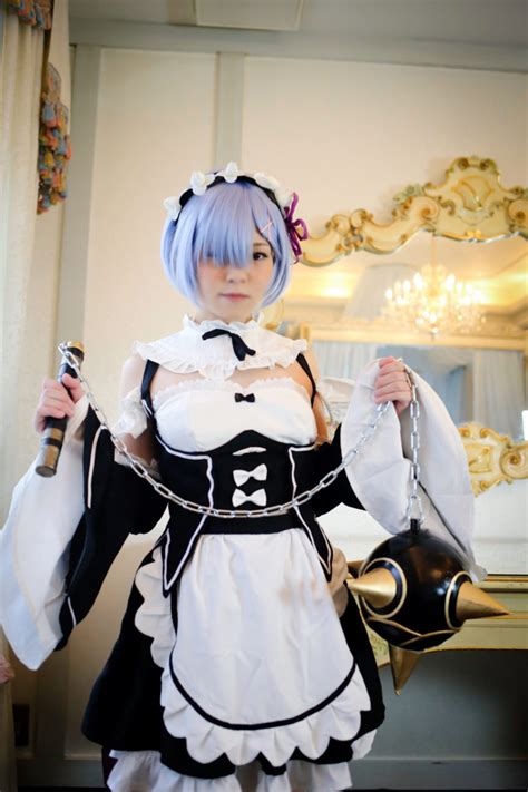 Sexy Rem Ero Cosplay Has Pussy Keyhole Lingerie Sankaku Complex