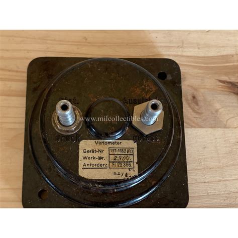 Rare And Excellent Condition Vertical Speed Indicator Fl 22386 Me109