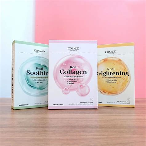 Mặt Nạ Cosmod Real Collagen 25ml Taki Beauty Makeup