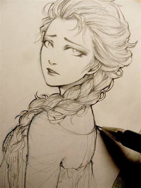 Sketches Of Sad Girls Zizing Zizing