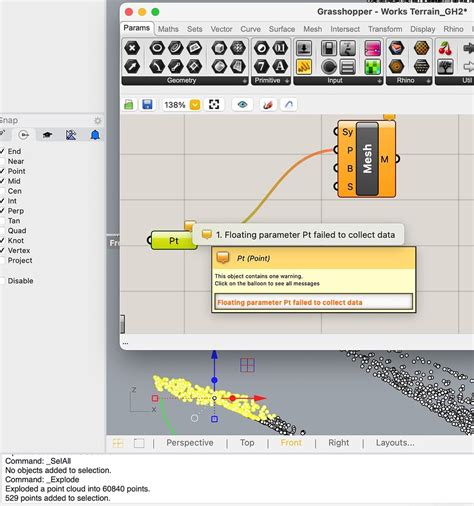 Floating Parameter Pt Failed To Collect Data Grasshopper Mcneel Forum