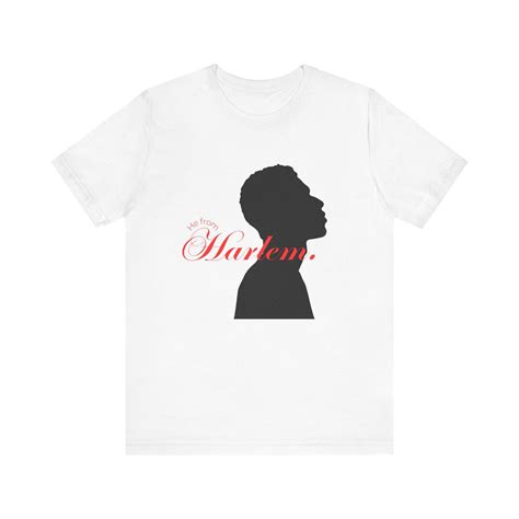 He From Harlem Graphic Tee Red Etsy