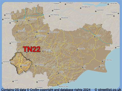 Tn22 Postcode District Local Information For Uckfield And Nearby Areas