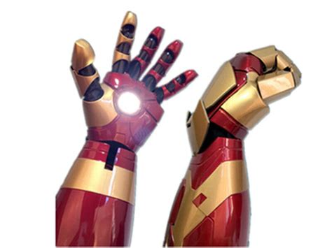 Mano De Iron Man Laser Hasbro Iron Man Hand Lasers Marvel 5x10”red
