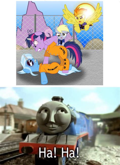 Gordon Laugh At Twilight Beats Up Trixie At Prison By Lbsce2lnera3 On