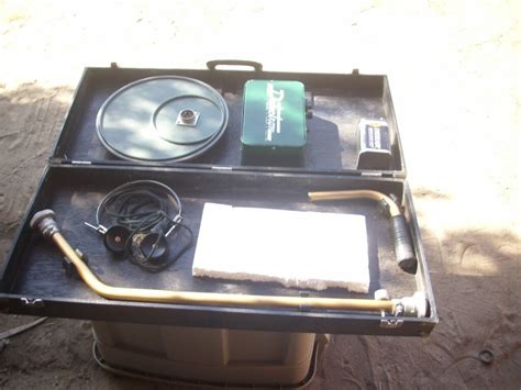 Vintage Detectron Model 7 T Transistorized Metal Detector Ebay