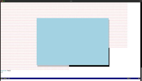 floating windows with `border shadow ` causes mixed color shadow after
