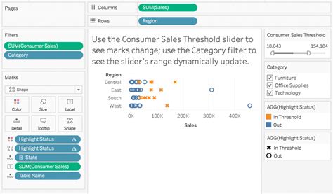 Creating A Dynamic Range Parameter” In Tableau Drawing With Numbers