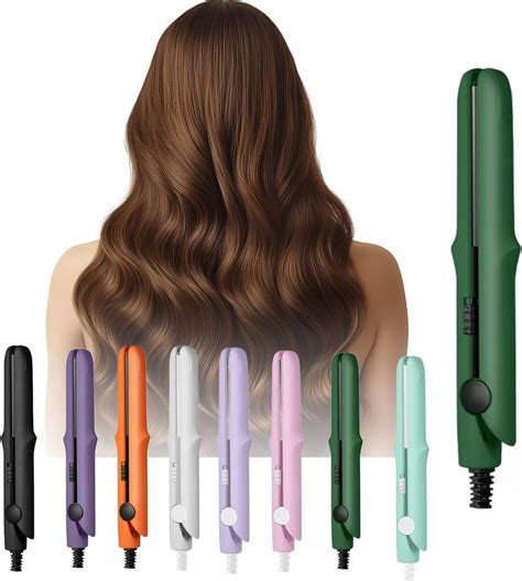Dualglam Mini Dual Purpose Curling Iron 66in Portable Ceramic Travel