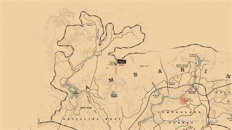 Poisonous Trail Maps And Treasure Location Red Dead Redemption 2