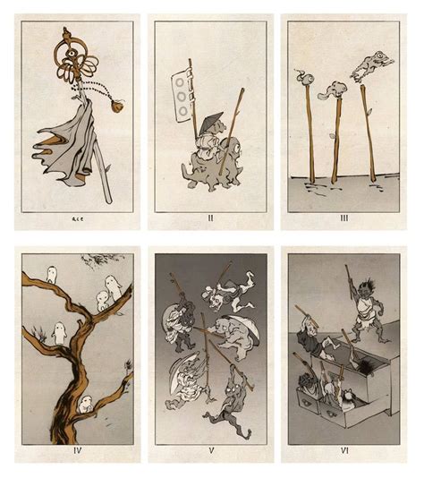 Yokai Yochi Tarot Tarot Art Tarot Tarot Card Meanings