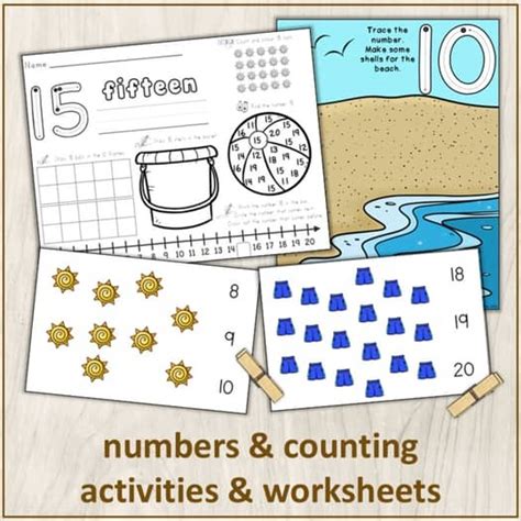 Esy Beach Themed Summer Math Activities By Speced Specialties Tpt