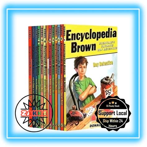 Encyclopedia Brown Set 15 Books Shopee Philippines